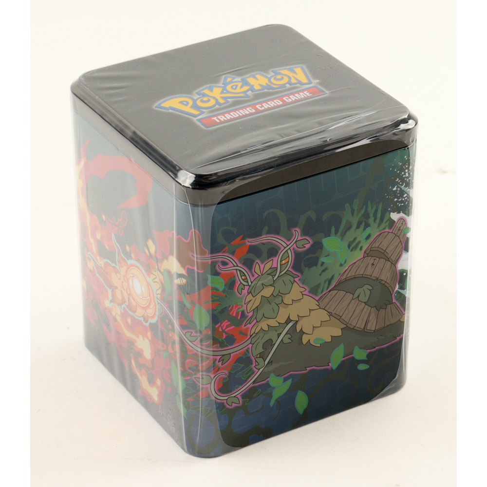 2025 Pokémon Trading Card Treasures of Ruin Stacking Tin With (3) Packs ...