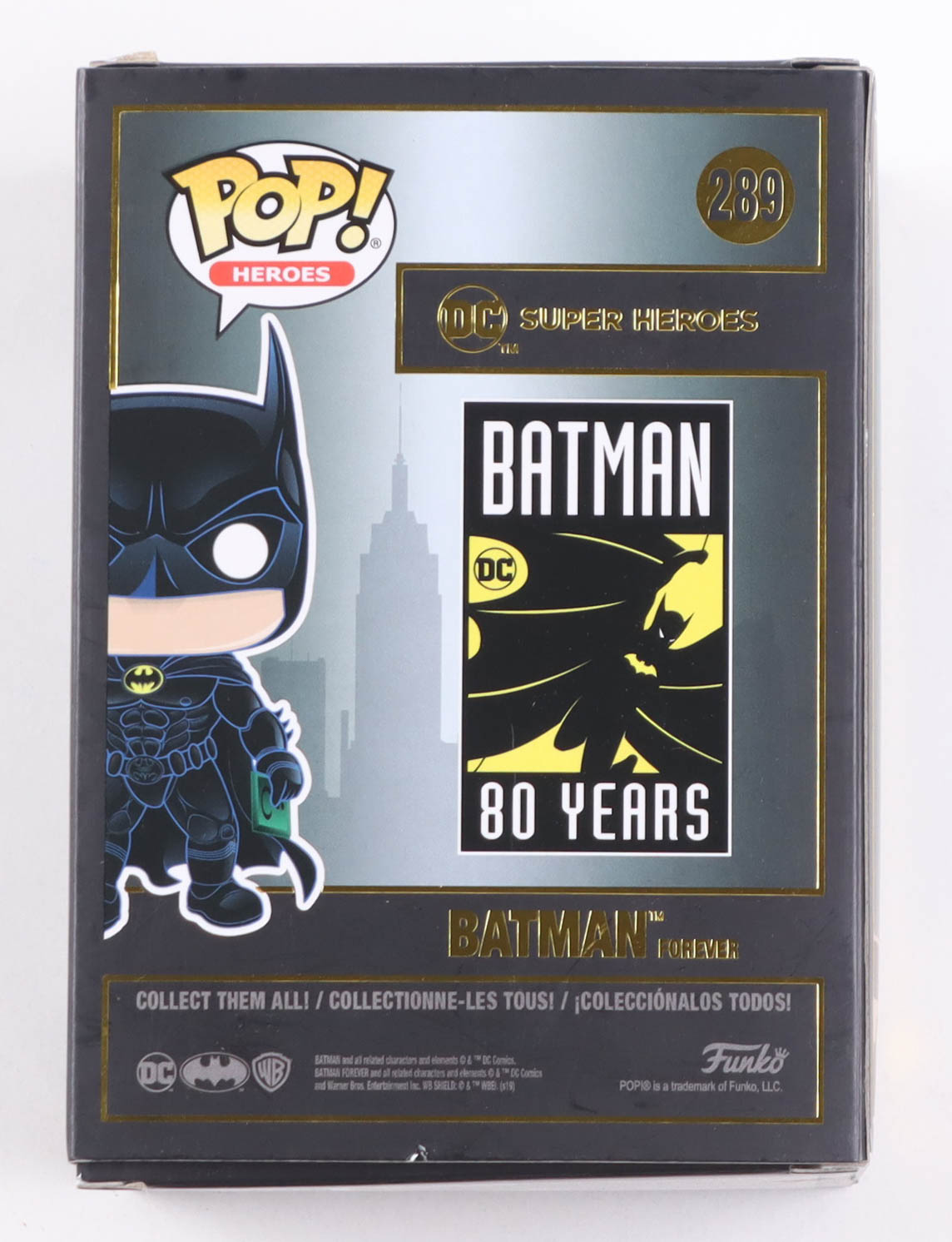 Val Kilmer Signed "Batman" #289 Batman Forever Funko Pop! Vinyl Figure ...