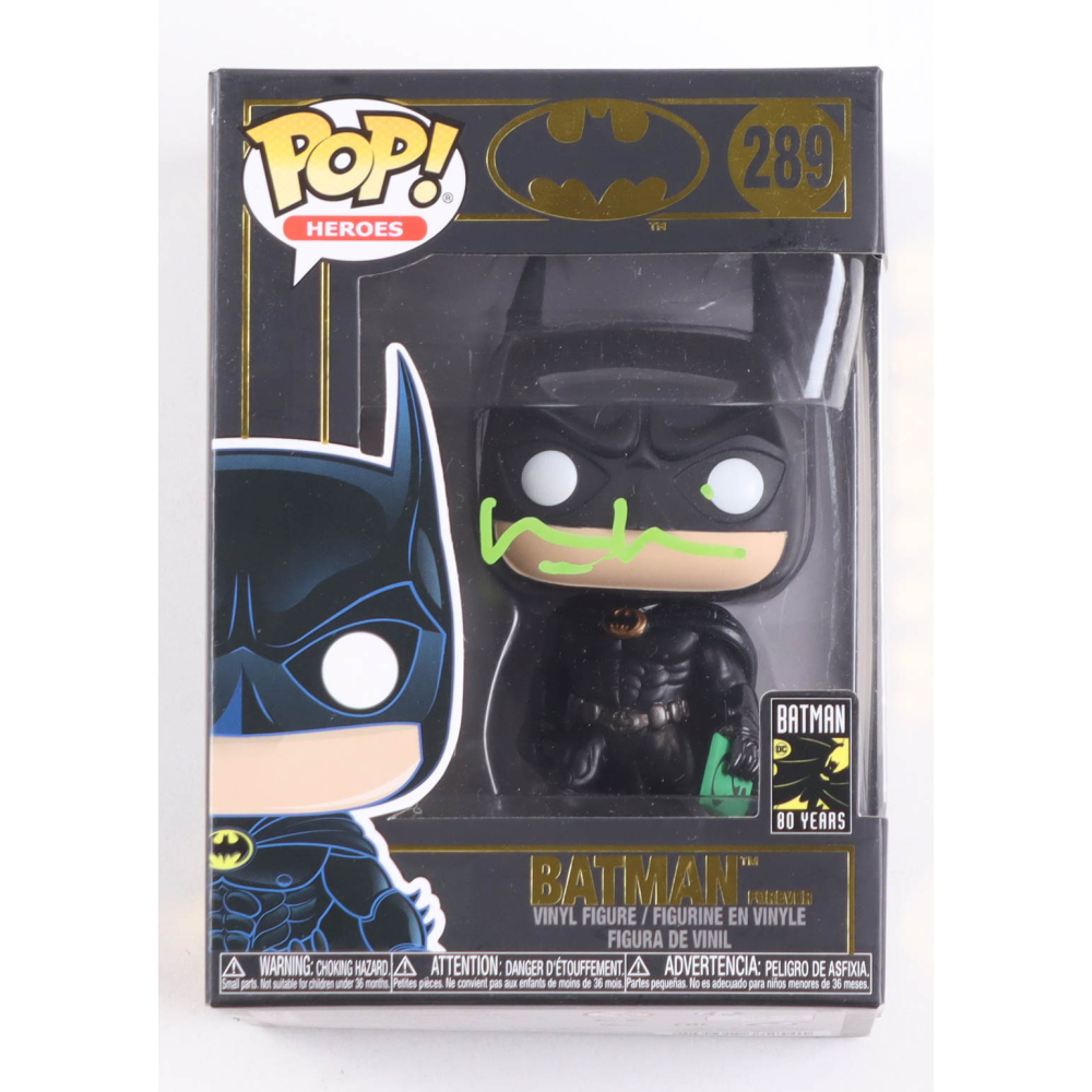 Val Kilmer Signed "Batman" #289 Batman Forever Funko Pop! Vinyl Figure ...