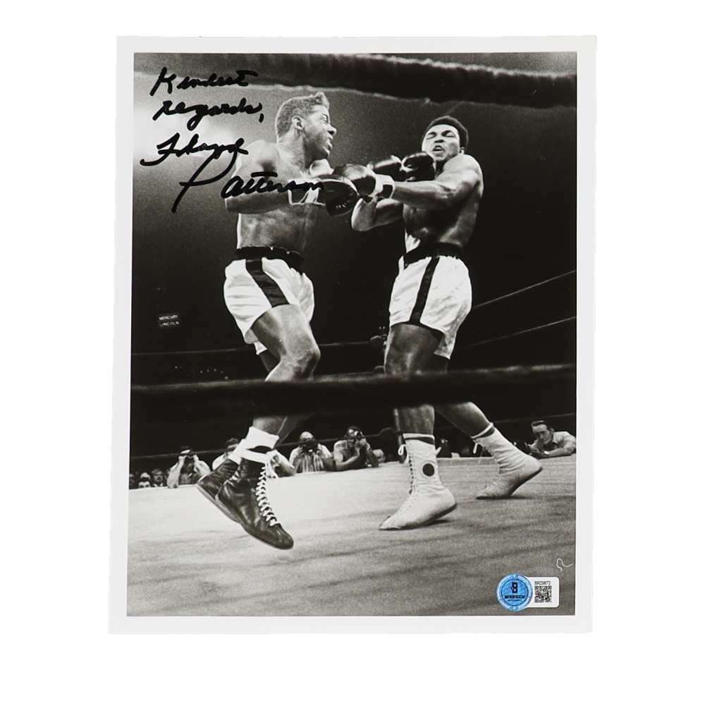 Floyd Patterson Signed 8x10 Photo Inscribed "Kindest Regards" (Beckett ...