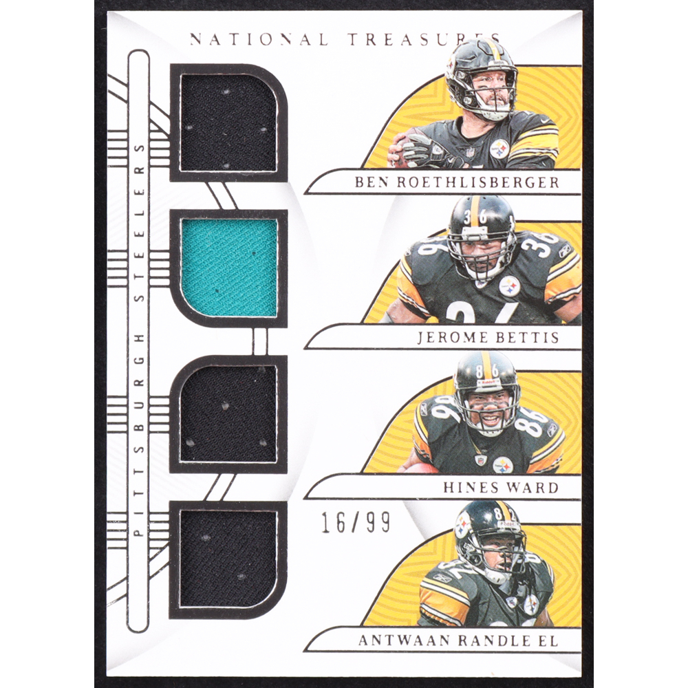 Ben Roethlisberger / Antwaan Randle El / Hines Ward / Jerome Bettis ...