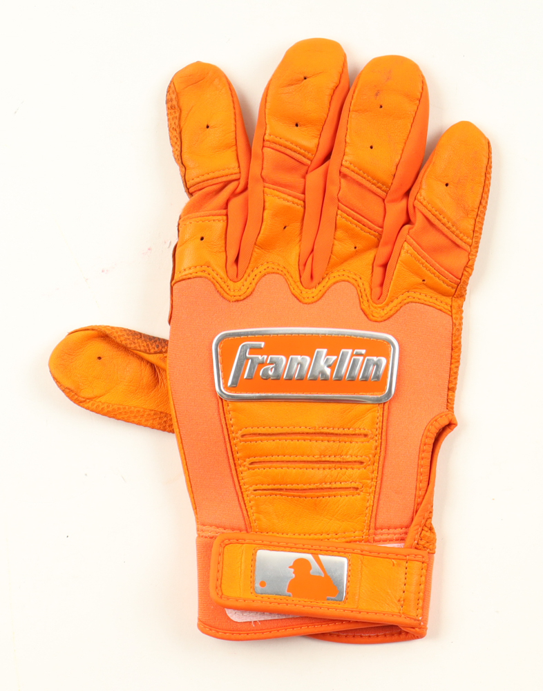 DJ Stewart Signed Game-Used Franklin Batting Glove Inscribed "Game Used ...