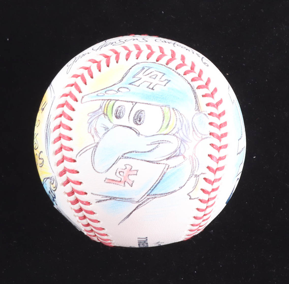Guy Gilchrist Signed OML Baseball With Original Jim Henson's "The ...