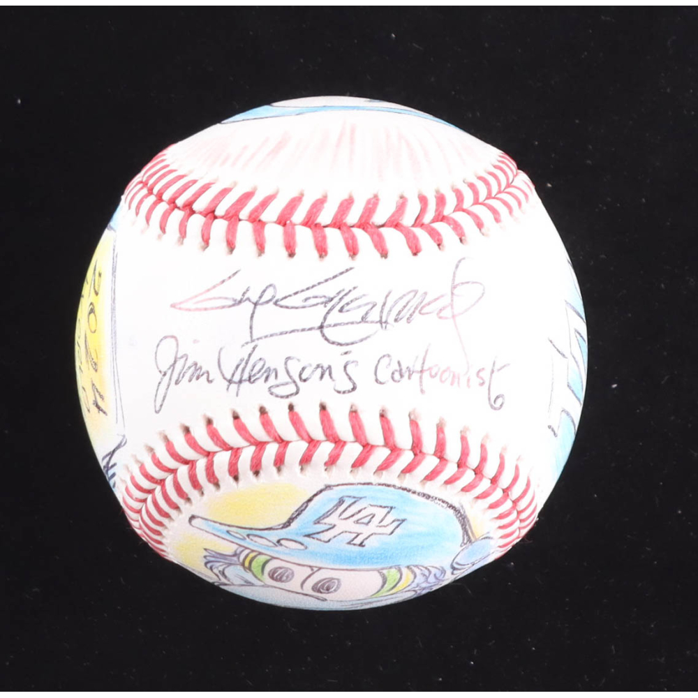 Guy Gilchrist Signed OML Baseball With Original Jim Henson's "The ...