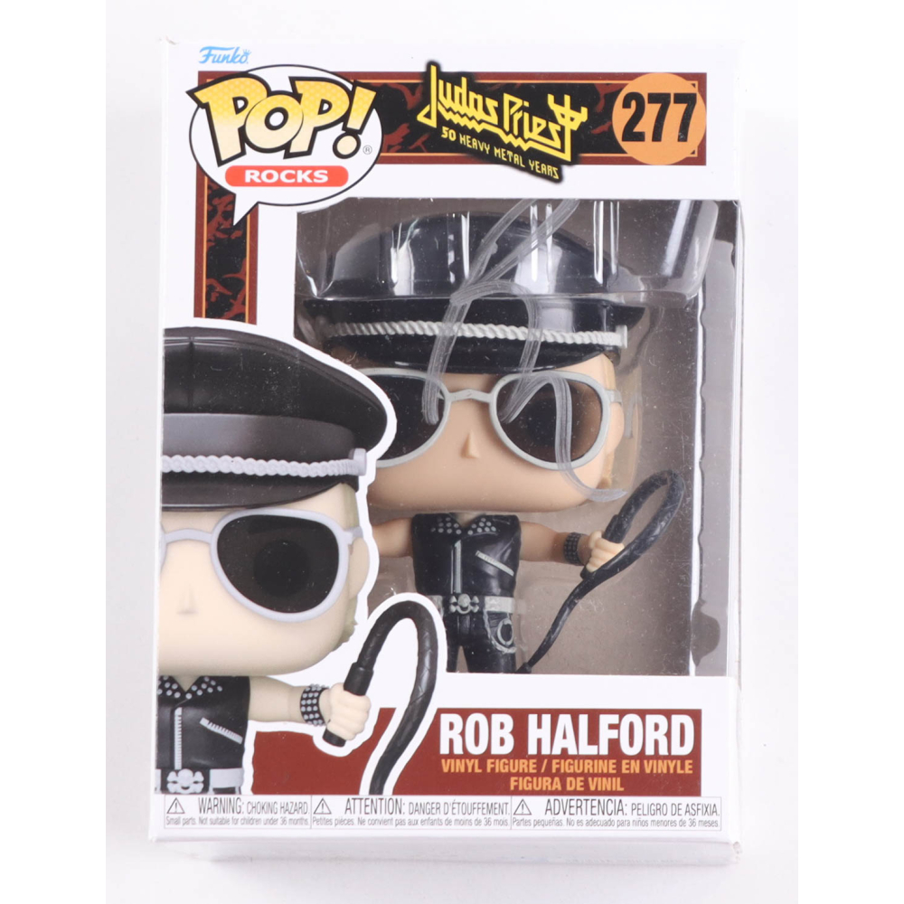 Rob Halford Signed "Judas Priest" #277 Funko Pop! Vinyl Figure (ACOA ...