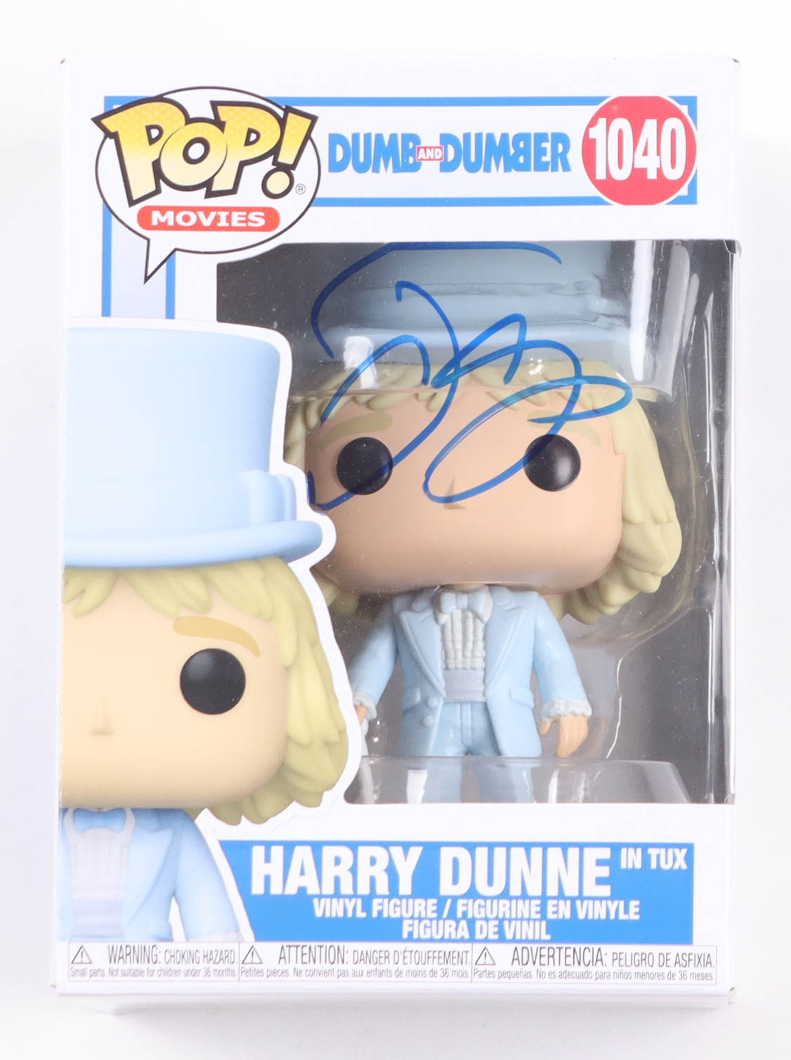 Jeff Daniels Signed "Dumb And Dumber" #1040 Harry Dunne In Tux Funko Pop! Vinyl Figure (Beckett ...