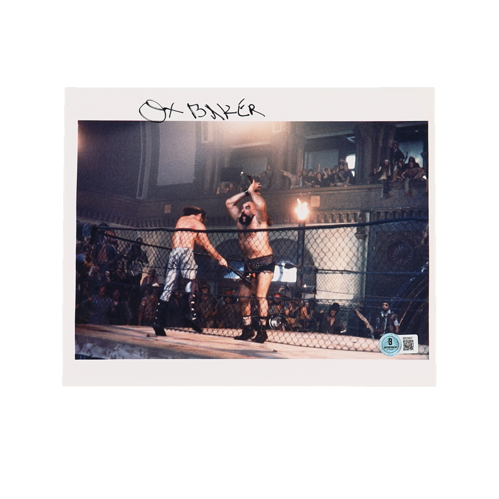 Ox Baker Signed 8x10 Photo (Beckett) | Pristine Auction
