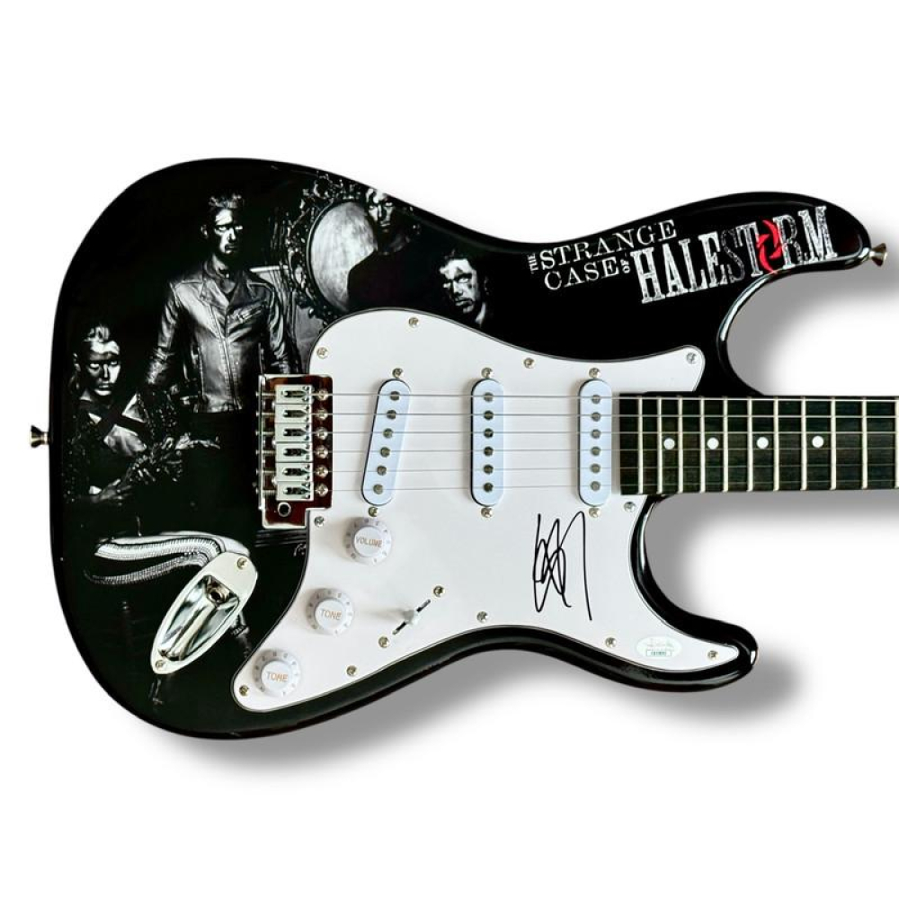 Lzzy Hale Signed "Halestorm" Custom Stratocaster Electric Guitar (JSA ...