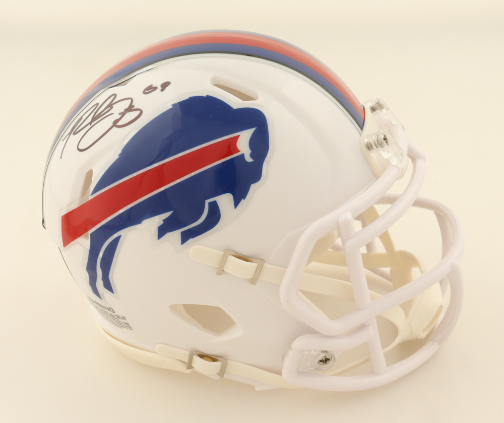 Reid Ferguson Signed Bills Speed Mini Helmet (TSE) | Pristine Auction