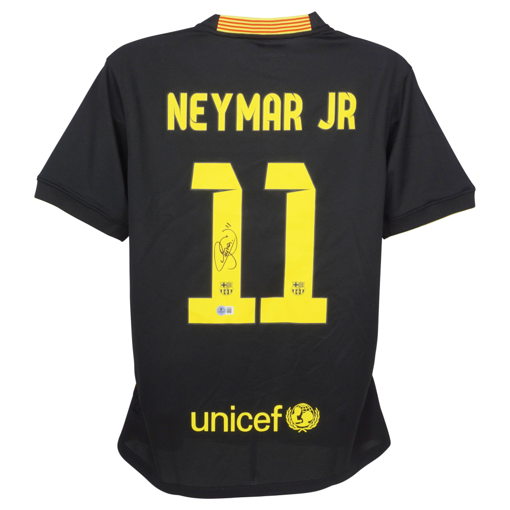 Neymar Jr. Signed Barcelona Nike Authentic Jersey (Beckett) | Pristine ...