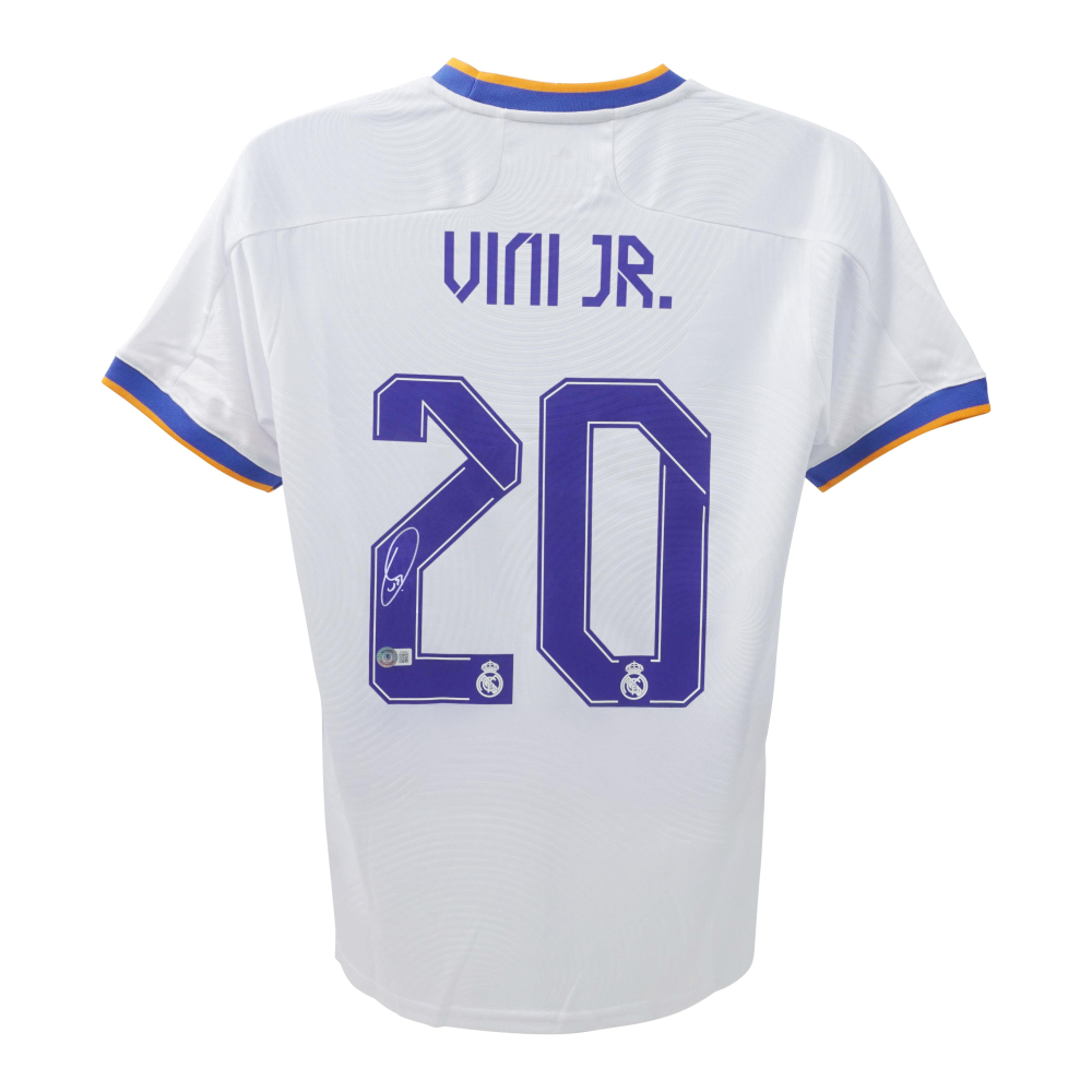 Vinicius Jr. Signed Real Madrid Adidas Authentic Jersey (Beckett ...