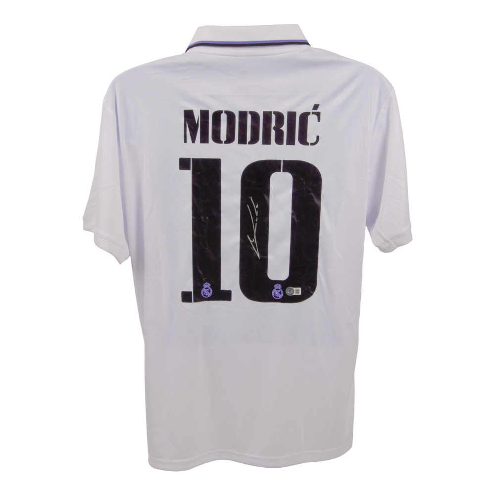 Luka Modric Signed Real Madrid Adidas Authentic Jersey (Beckett ...