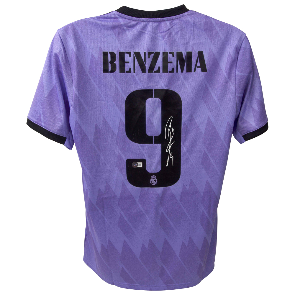 Karim Benzema Signed Real Madrid Adidas Authentic Jersey (Beckett ...