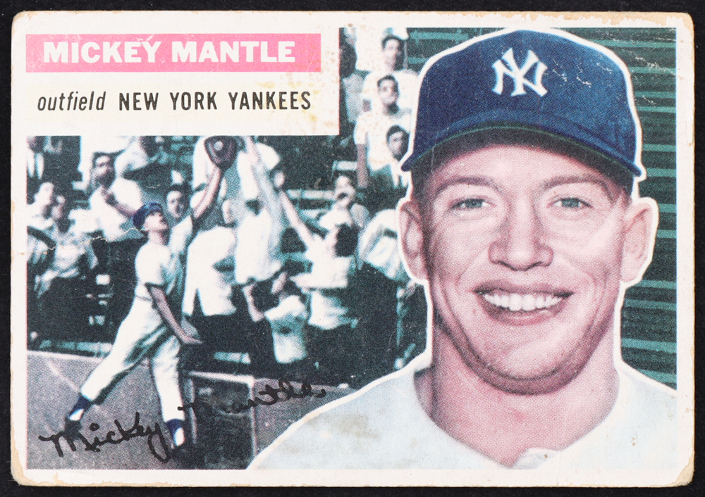 Mickey Mantle 1956 Topps #135 | Pristine Auction