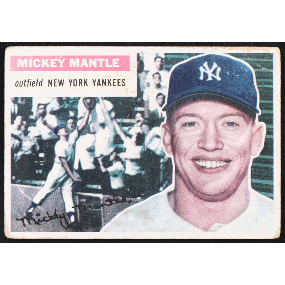 Mickey Mantle 1956 Topps #135 | Pristine Auction