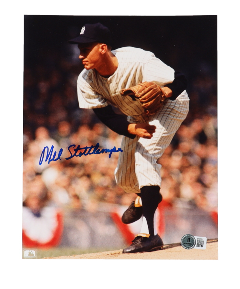 Mel Stottlemyre Signed Yankees 8x10 Photo (Beckett) | Pristine Auction