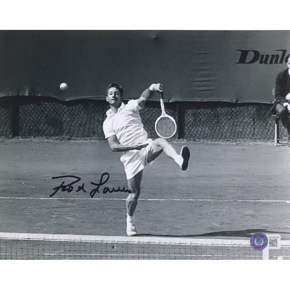 Rod Laver Signed 8x10 Photo (Beckett) | Pristine Auction
