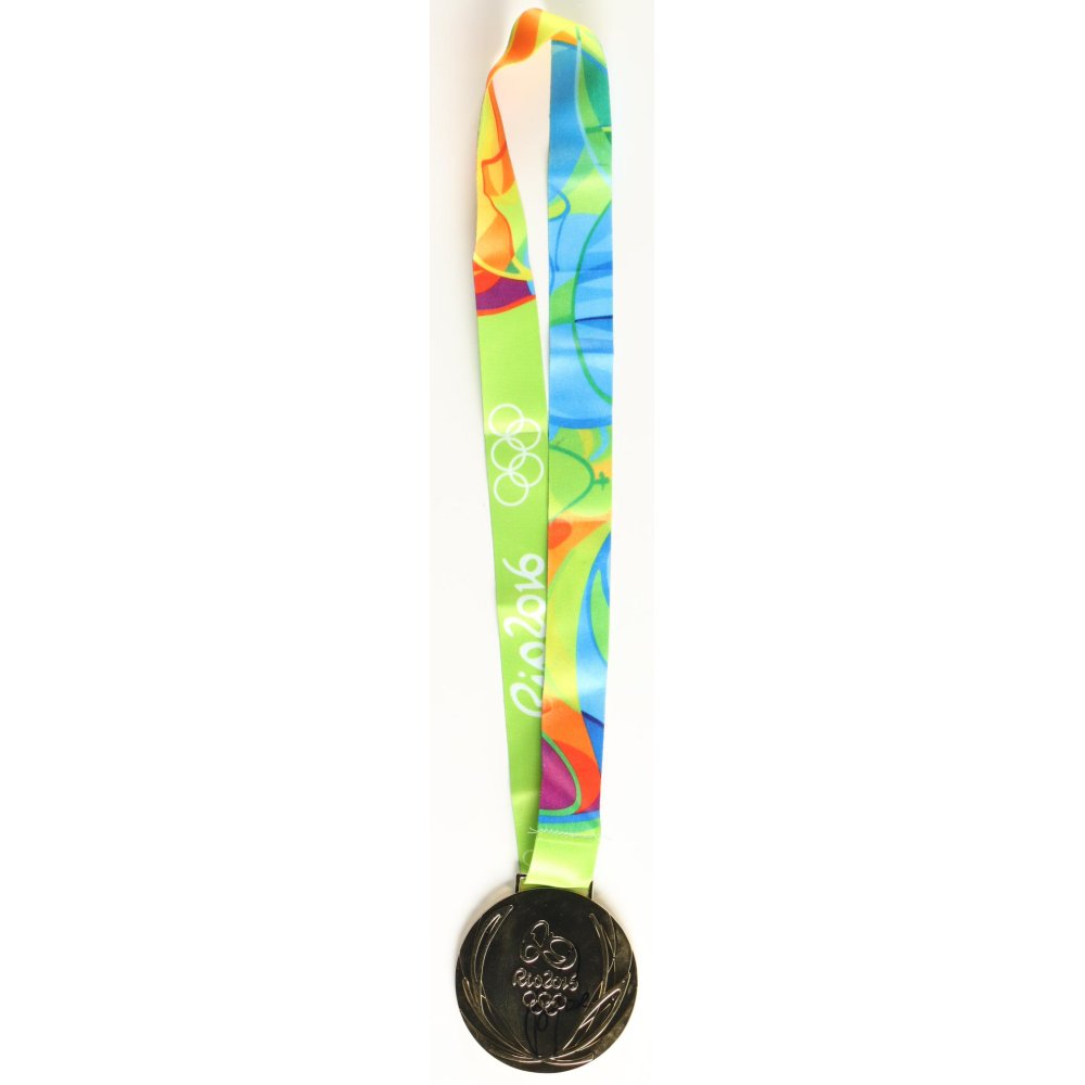 Justin Rose Signed Rio 2016 Olympics Gold Medal (JSA) | Pristine Auction