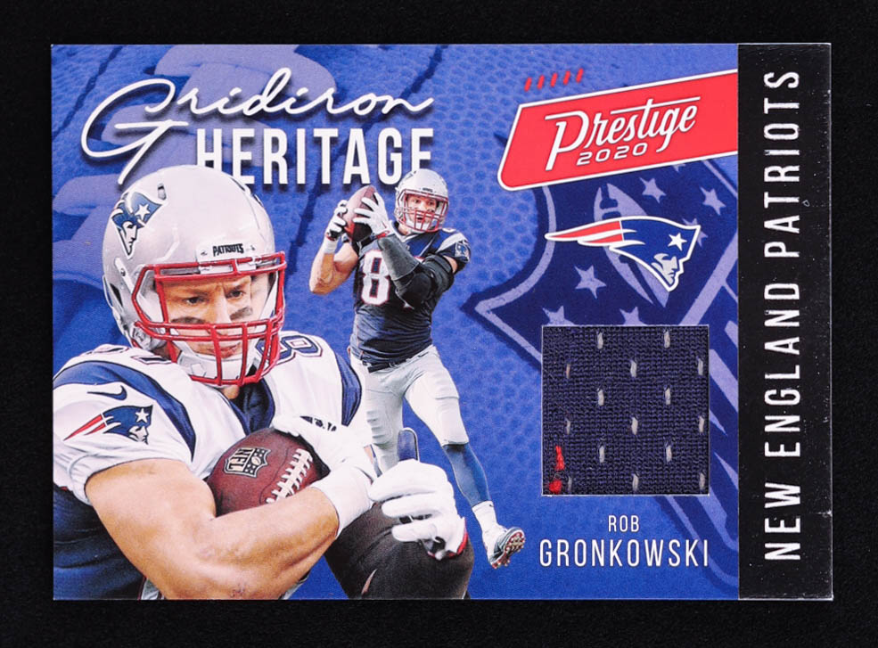 Rob Gronkowski 2020 Prestige Gridiron Heritage Jerseys #21 | Pristine ...