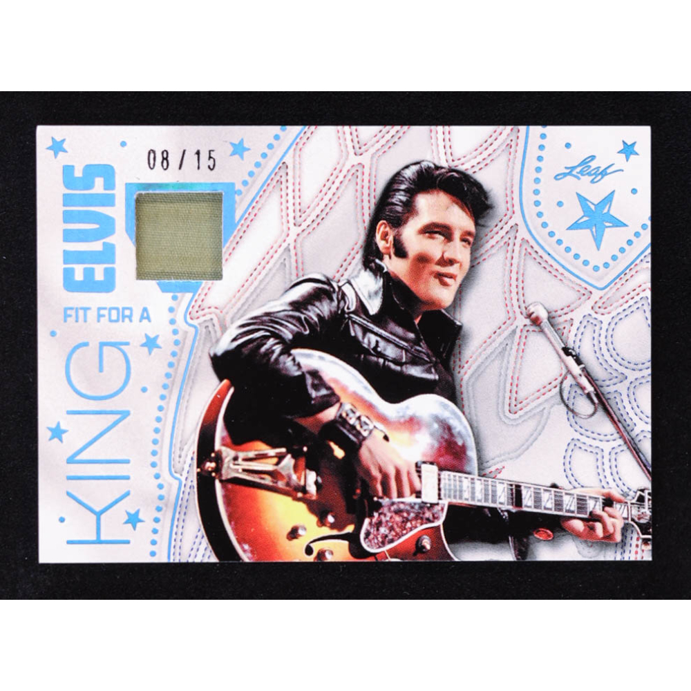 Elvis Presley 2024 Leaf Elvis Presley Icons Collection Fit for a King ...