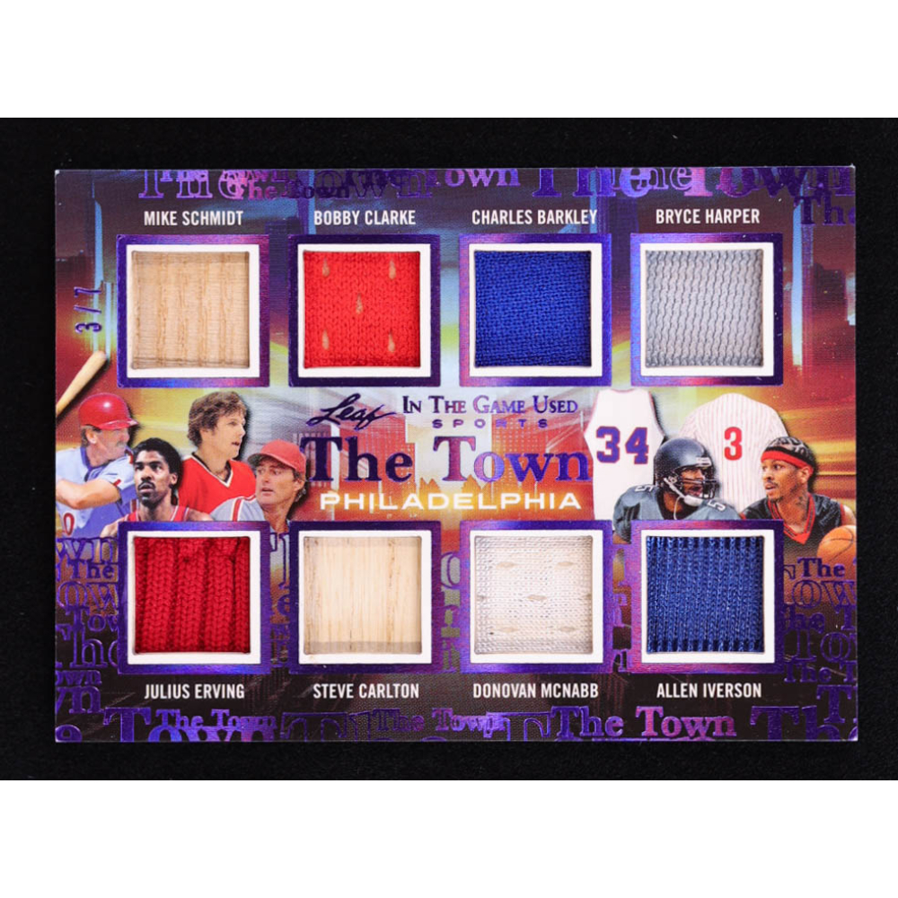 2024 ITG Used Sports The Town Memorabilia Spectrum Purple #TT9 #3/7 ...