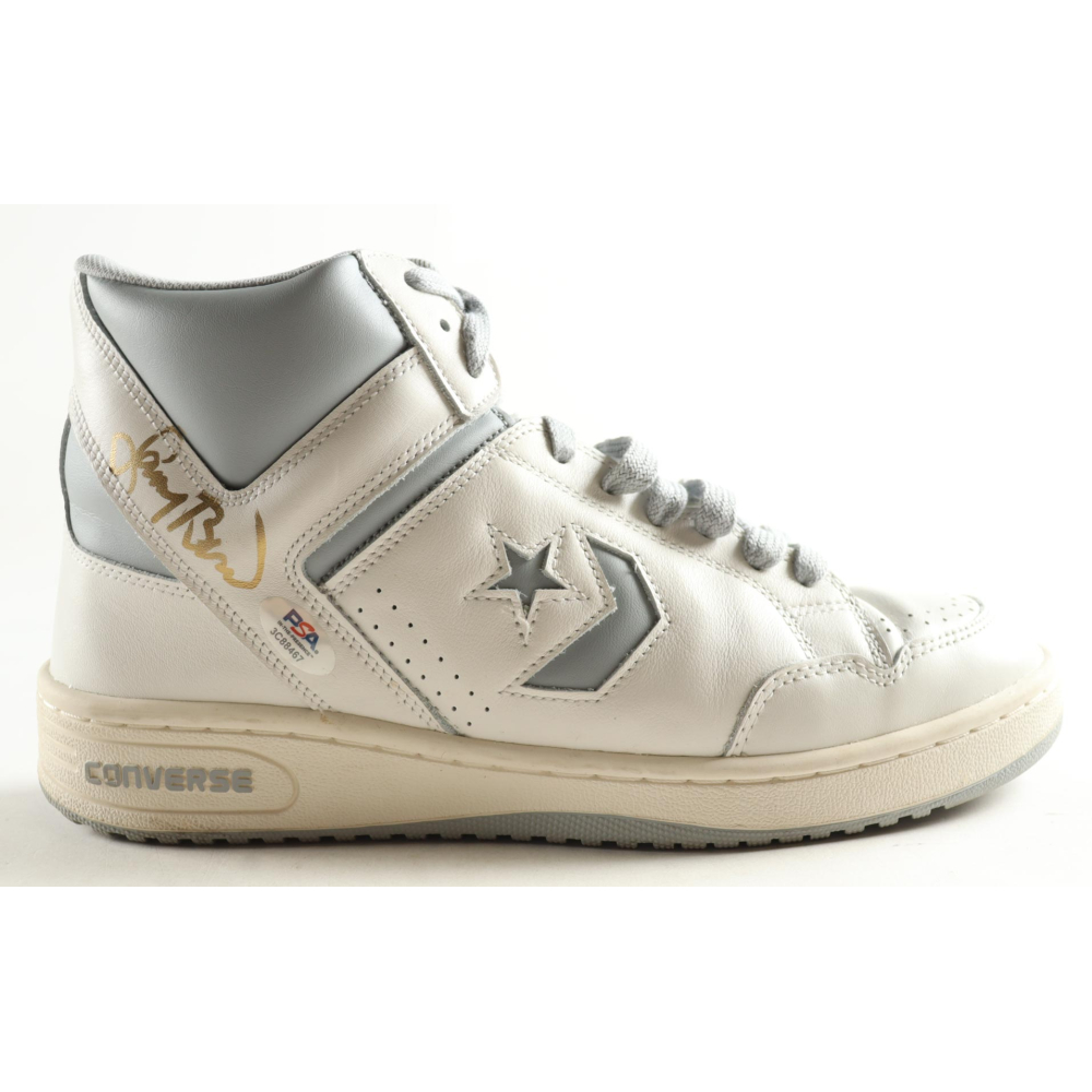 Larry Bird Signed Converse Weapon Basketball Shoe (PSA) | Pristine Auction