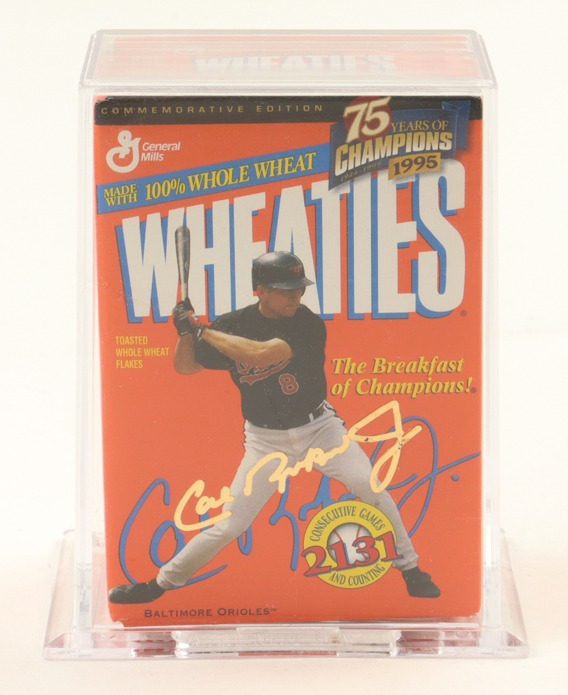 Cal Ripken Jr. LE Commemorative "75 Years Of Champions" 24K Signature ...
