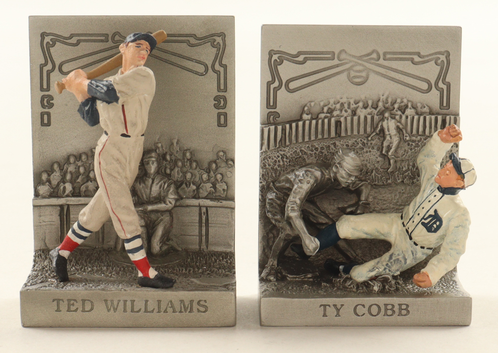 Ted Williams & Ty Cobb LE "Last At Bat | 1st Man In Cooperstown ...