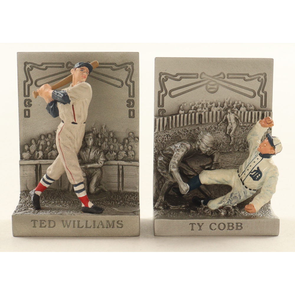 Ted Williams & Ty Cobb LE "Last At Bat | 1st Man In Cooperstown ...