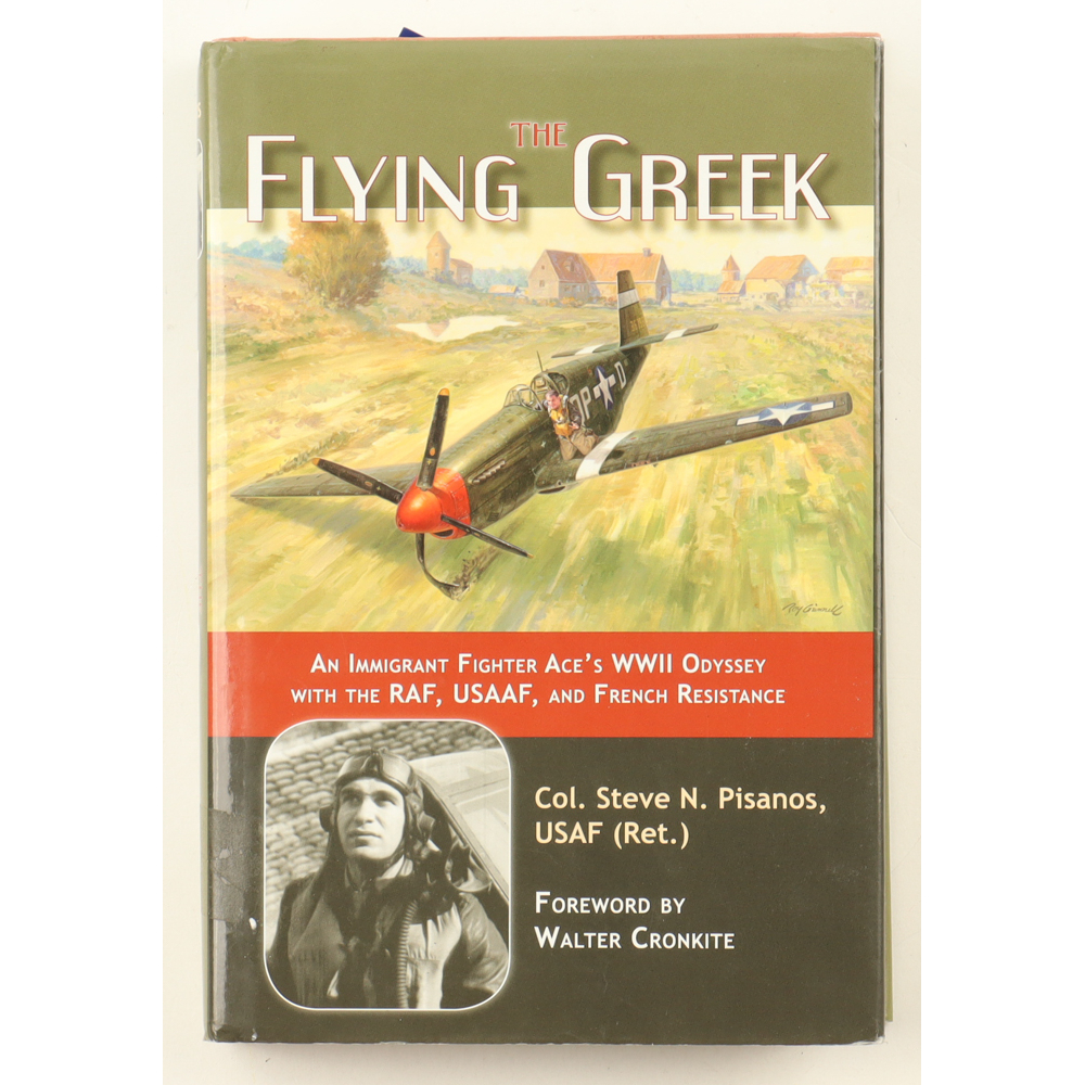 Steve Pisanos Signed Limited Edition "The Flying Greek" Hardcover Book ...