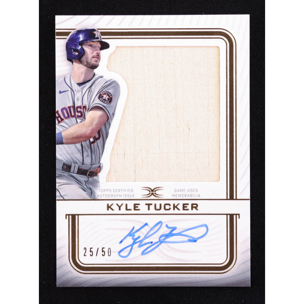Kyle Tucker 2023 Topps Definitive Collection Autograph Relics #ARCKT ...