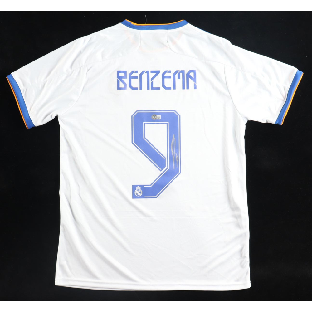 Karim Benzema Signed Real Madrid Adidas Authentic Jersey (Beckett ...