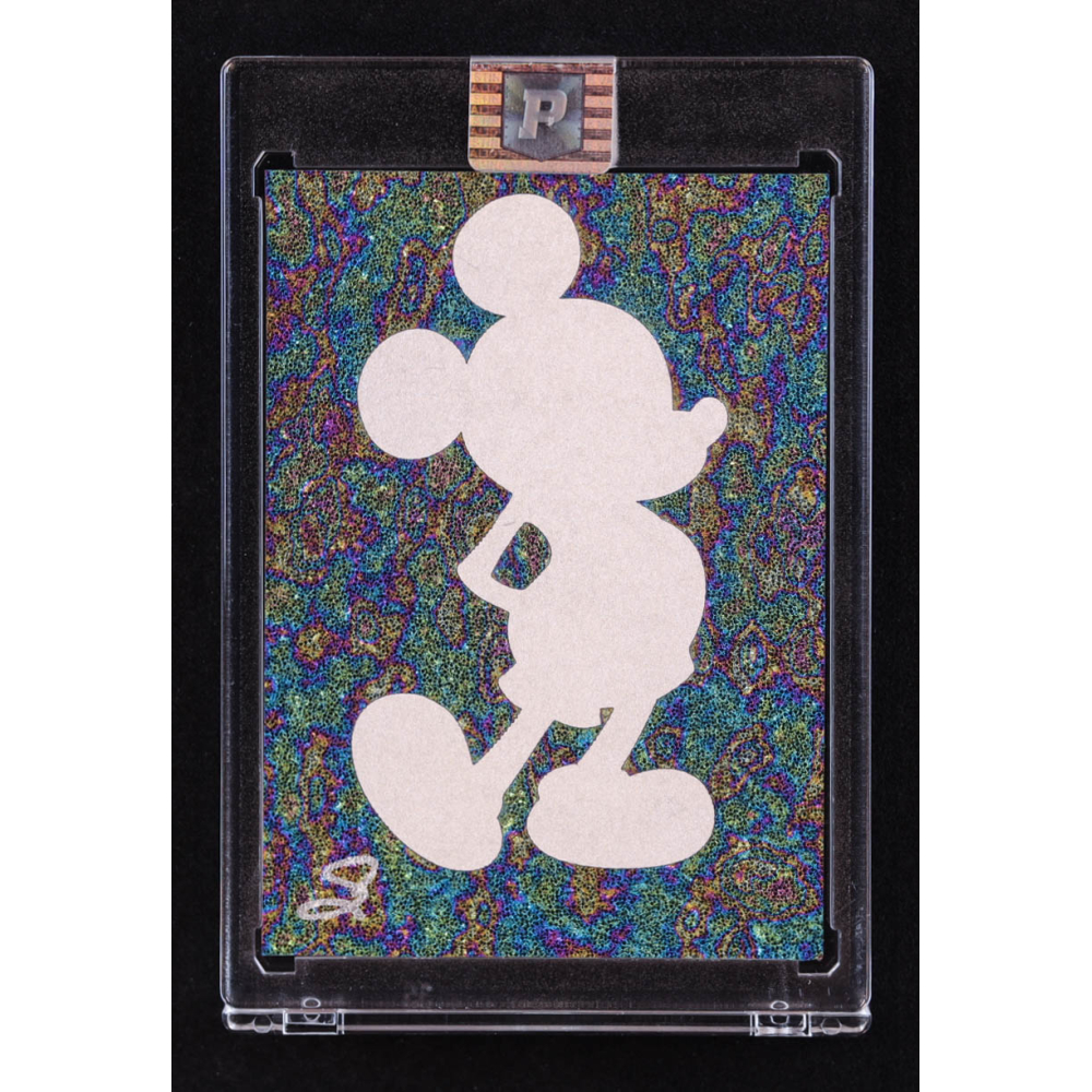 Oil Slick Mickey | Disney | Original Art Sketch Card by Scott Cook (1/1 ...
