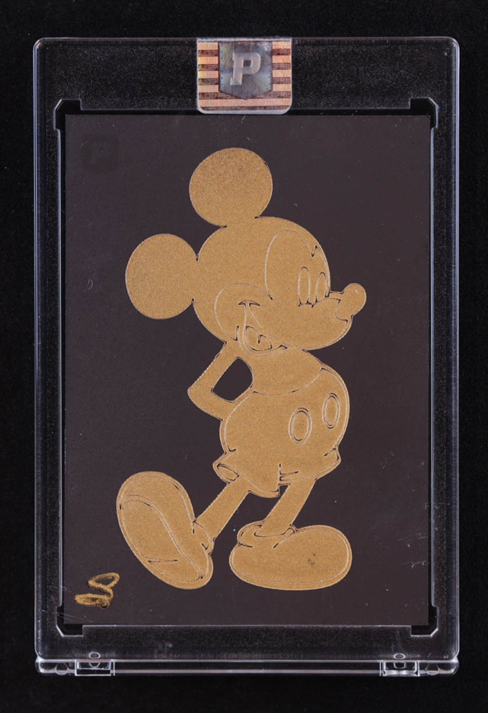 Black & Gold Mickey Mouse | Disney | Original Art Sketch Card by Scott ...