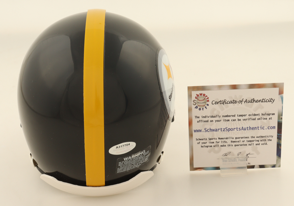 Mason Rudolph Signed Steelers Mini Helmet (Schwartz) | Pristine Auction