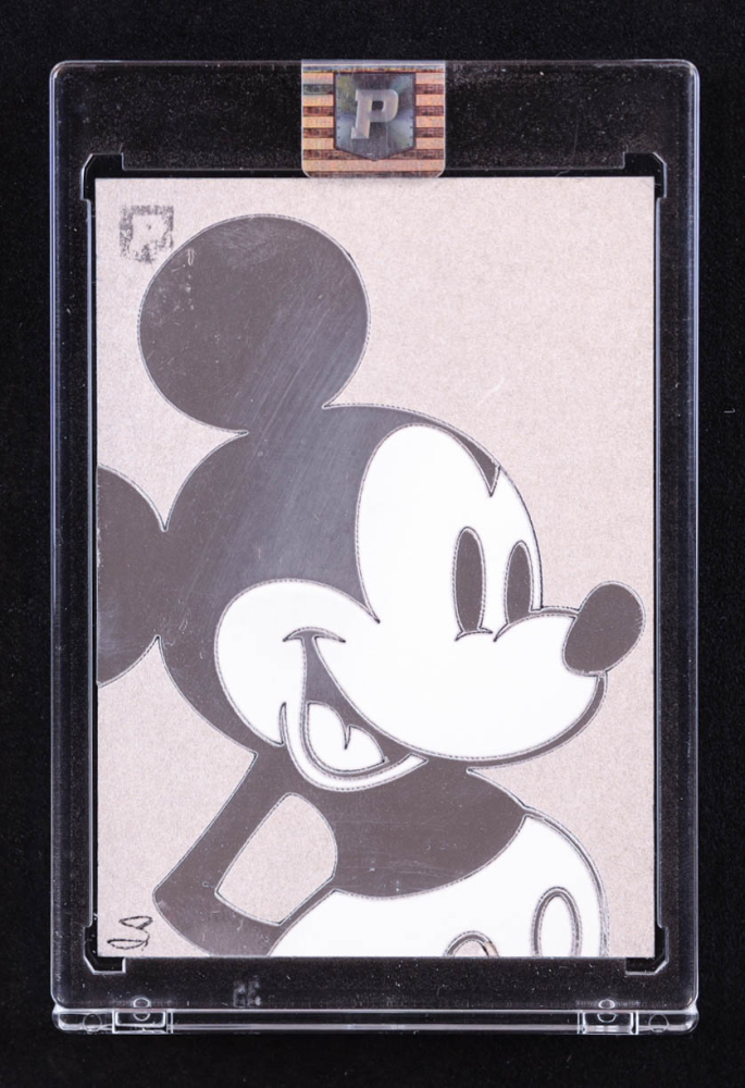 Bits & Pieces Mickey Foil Silver | Disney | Original Art Sketch Card by Scott Cook (1/1 Original ...