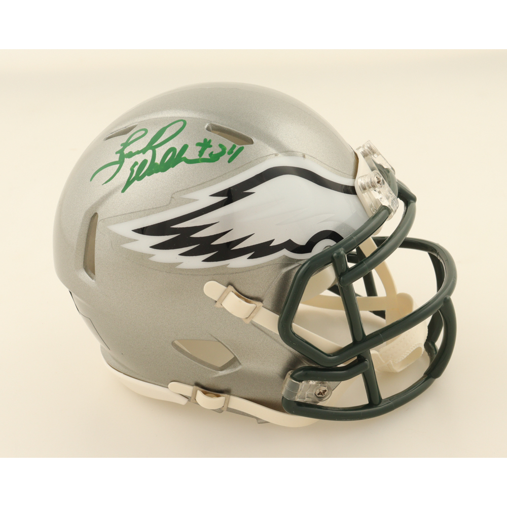 Herschel Walker Signed Eagles Flash Alternate Speed Mini Helmet ...