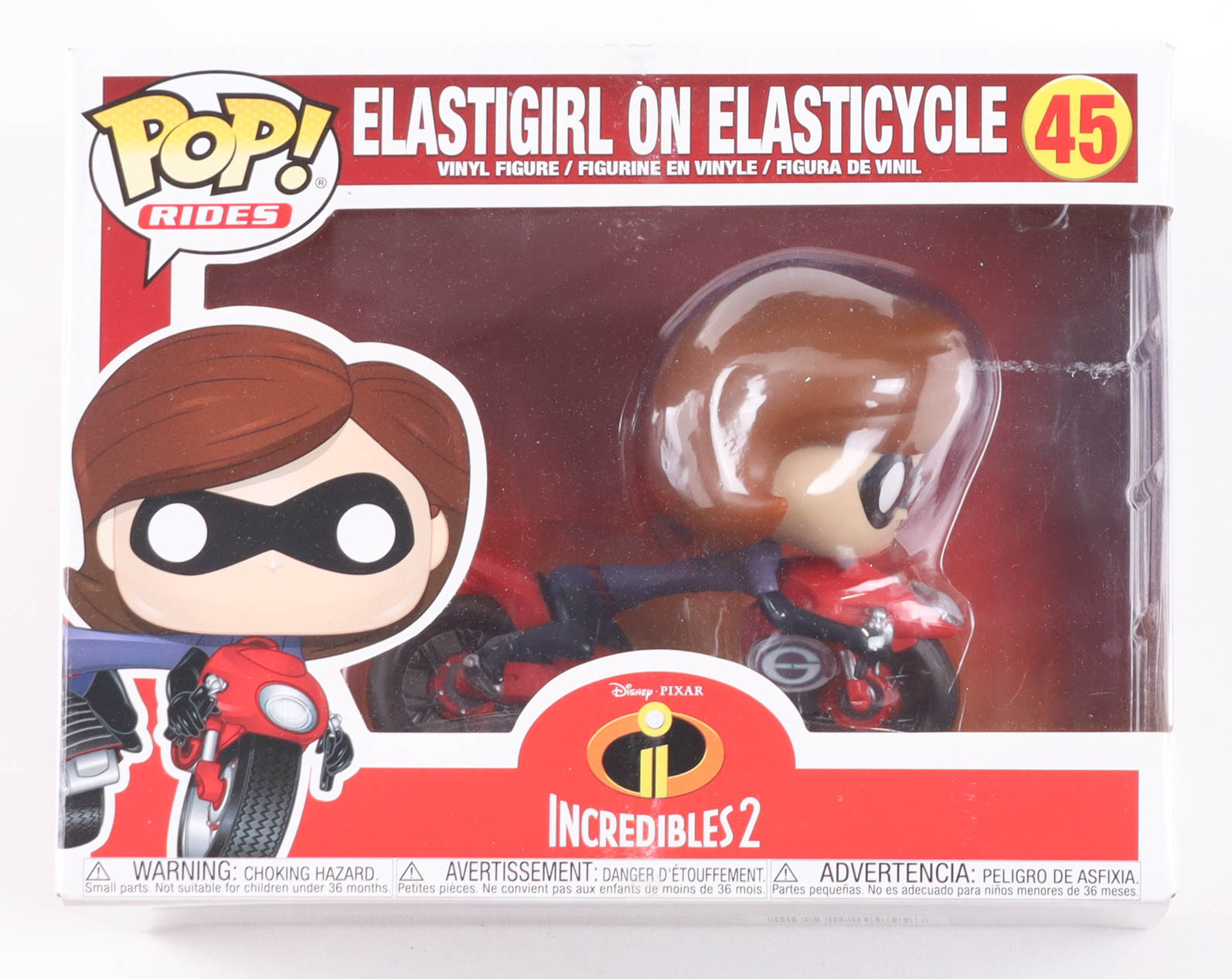 "The Incredibles II" #45 Elastigirl on Elasticycle Funko Pop! Vinyl ...