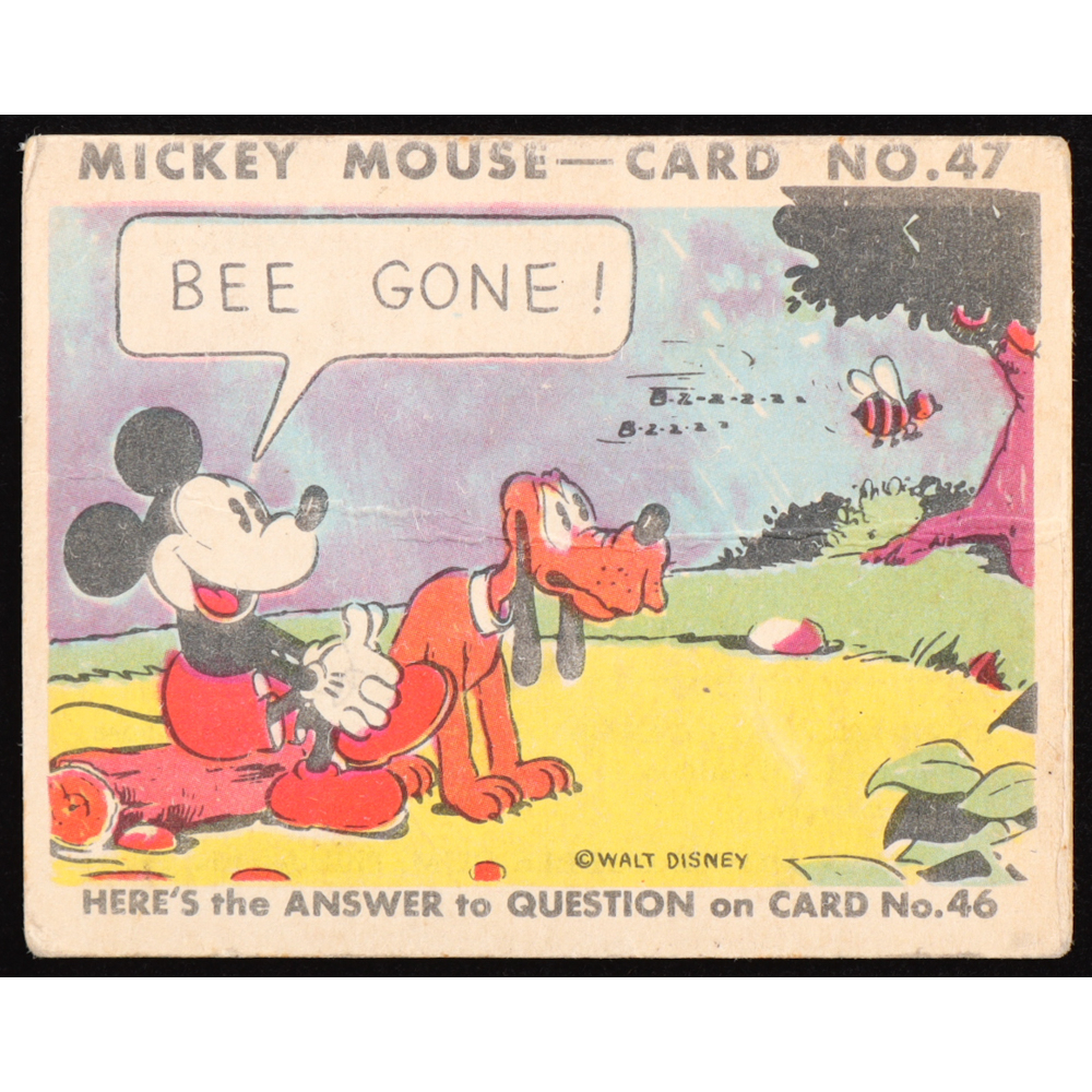 1935 Mickey Mouse Bee Gone #47 | Pristine Auction