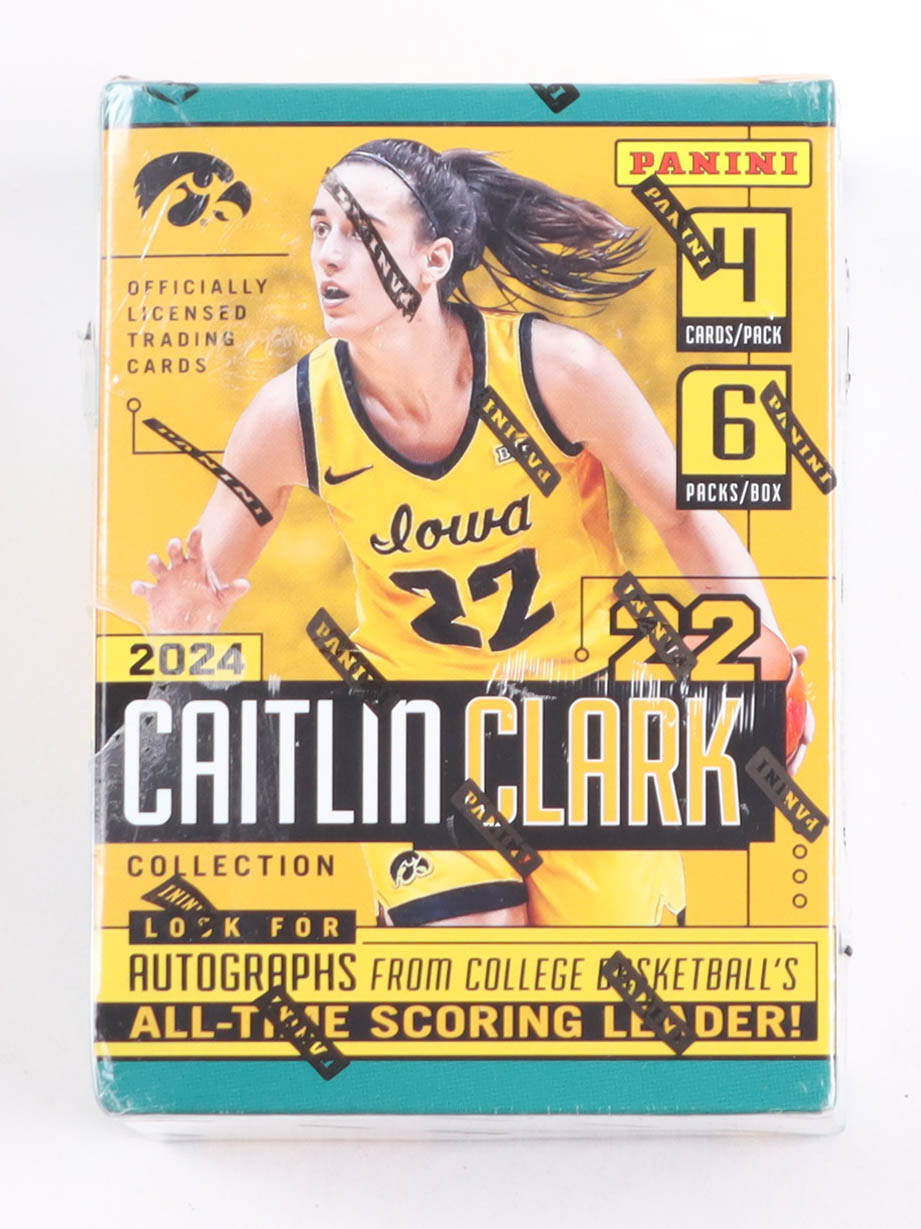 2024 Panini Caitlin Clark Collection Basketball Blaster Box With (6 ...