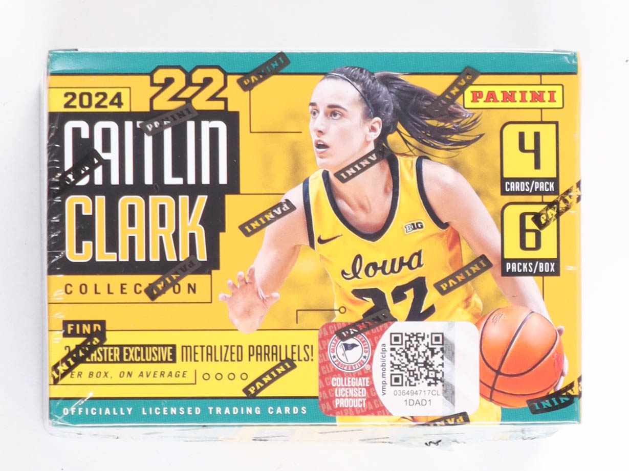 2024 Panini Caitlin Clark Collection Basketball Blaster Box With (6 ...