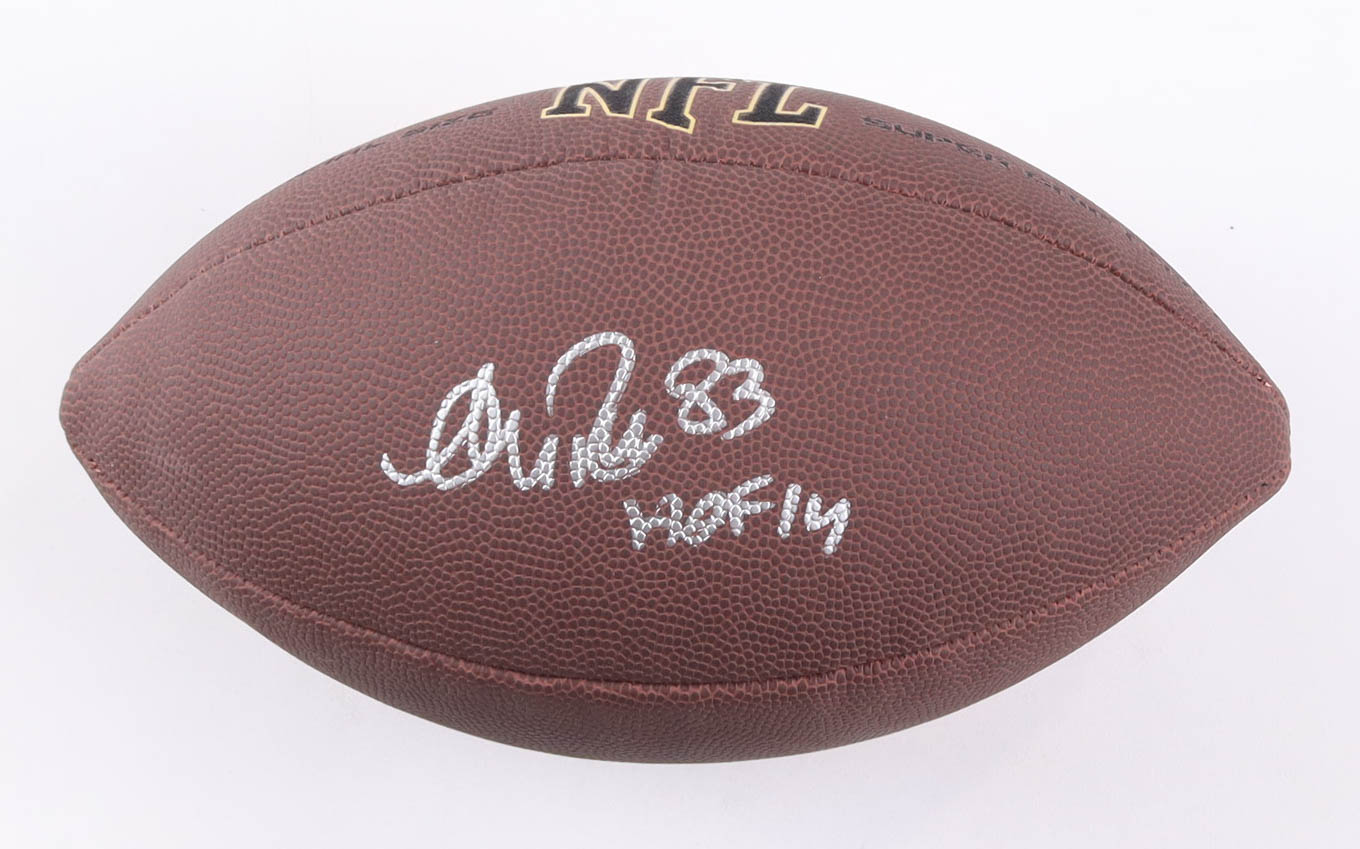 Andre Reed Signed NFL Football Inscribed "HOF 14" (Schwartz Sports ...