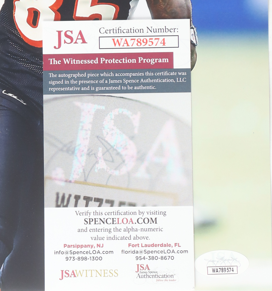 Chad "Ochocinco" Johnson Signed Bengals 8x10 Photo (JSA) | Pristine Auction