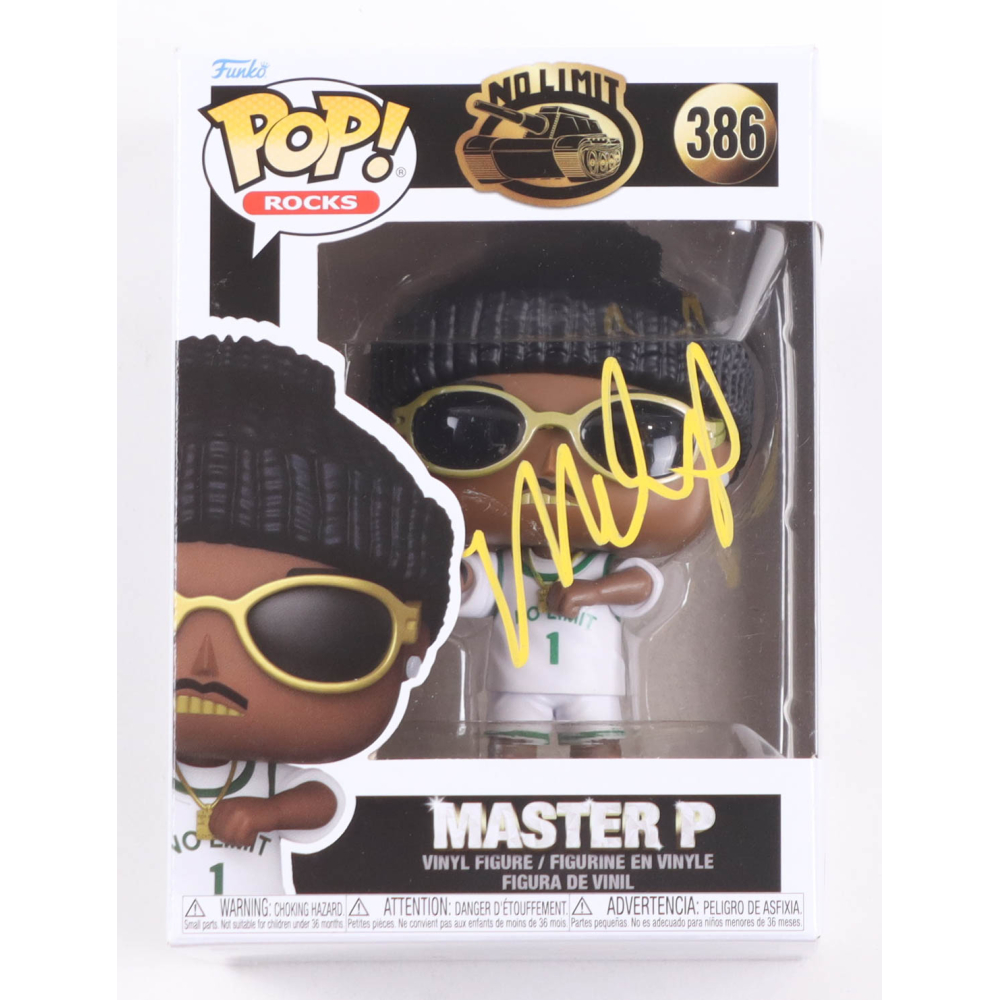 Master P Signed "No Limit" #386 Funko Pop! Vinyl Figure (Beckett ...