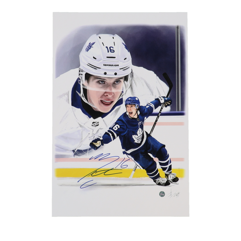 Mitch Marner Signed Alex Douglas "Marner" 12x18 Lithograph (FSM ...