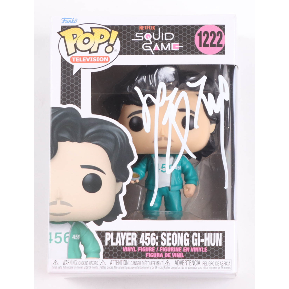 Lee Jung-Jae Signed "Squid Game" #1222 Player 456: Seong Gi-Hun Funko ...