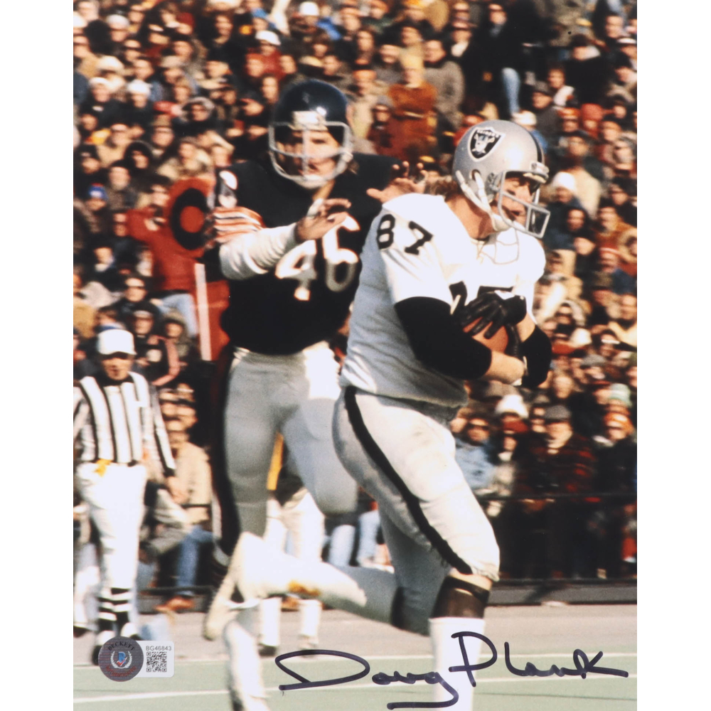 Doug Plank Signed Bears 8x10 Photo (Beckett) | Pristine Auction