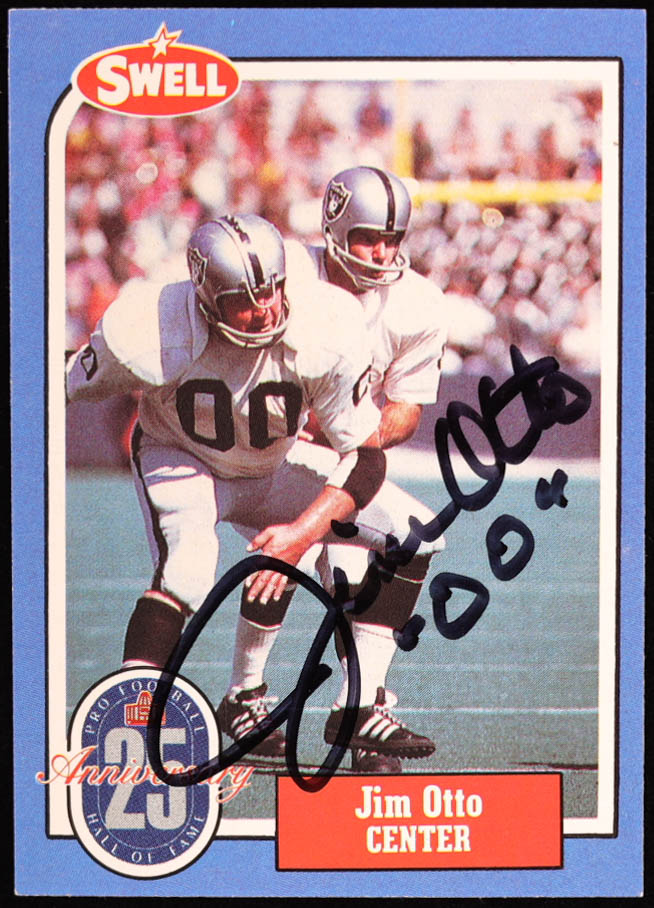 Jim Otto Signed 1988 Swell Greats #95 (Beckett) | Pristine Auction
