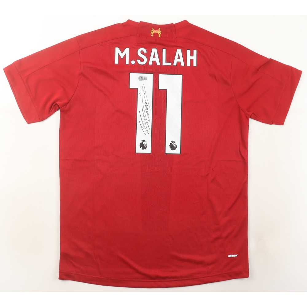 Mohamed Salah Signed Jersey (Beckett & Icons) | Pristine Auction