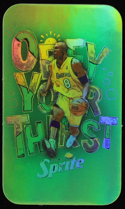 Kobe Bryant Sprite Sticker | Pristine Auction